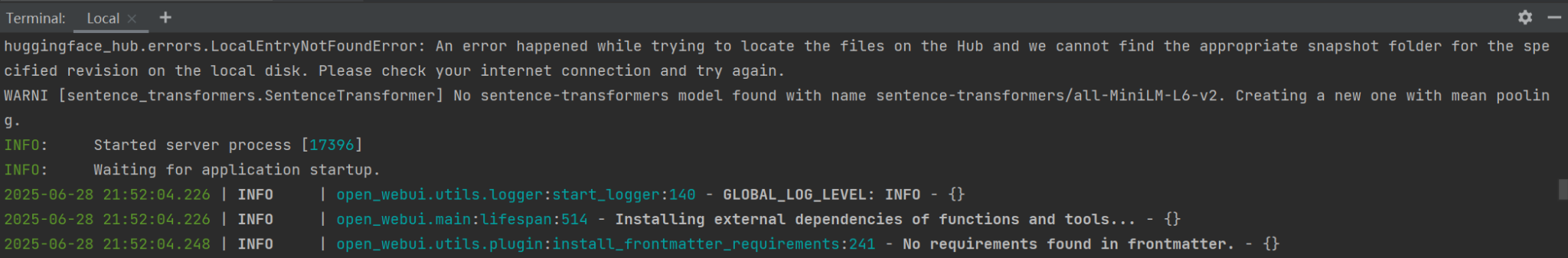 OpenWebUI配置Pipelines连接自定义Langgraph模型 - haoblog